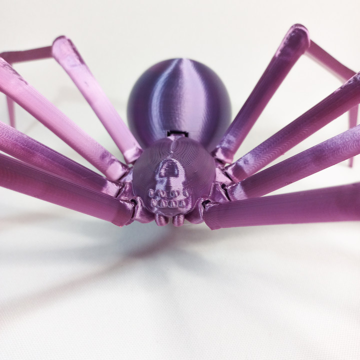 3D Printable BLACK WIDOW SPIDER by Rogi Studios