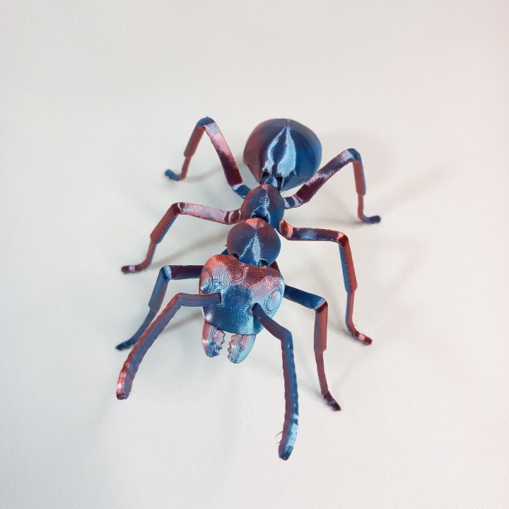 3D Printable ARTICULATED ANT by Rogi Studios