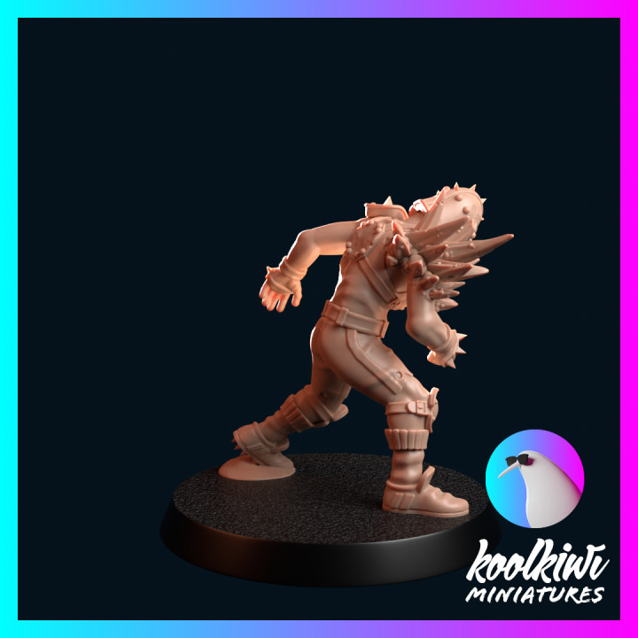 3D Printable Fantasy Football - Tainted Outcasts - Lineman 8 by ...