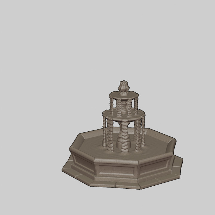 3D Printable Fountain Full by Dani Amengual
