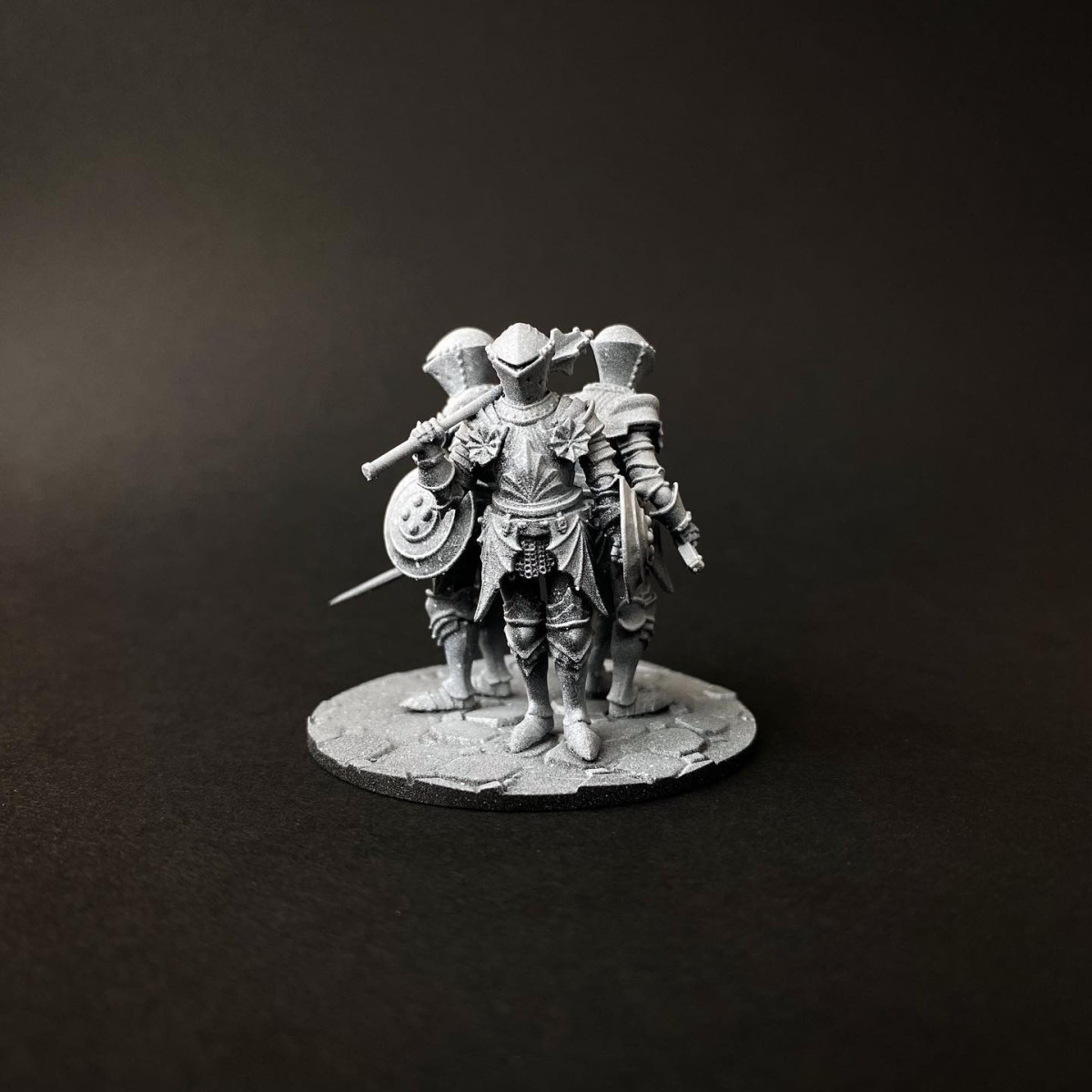 3D Printable Queen's Guard Knights x5 by Saint Decent