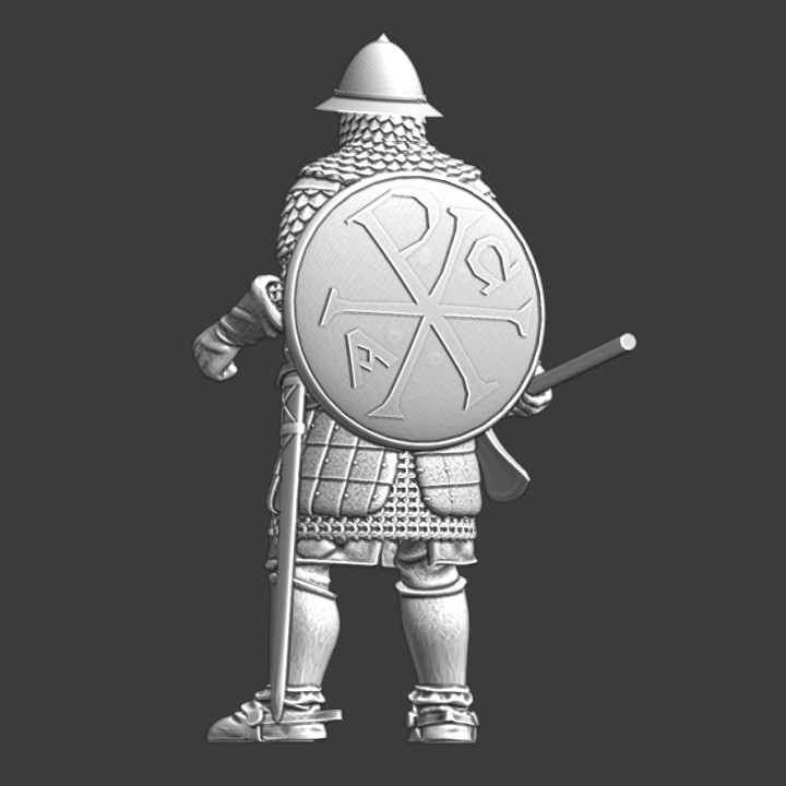 3D Printable Captain of the Varangian Guard by Northern Crusades Miniatures