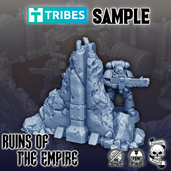 3D Printable Sample For Tribes December 2022! by Forbidden Prints