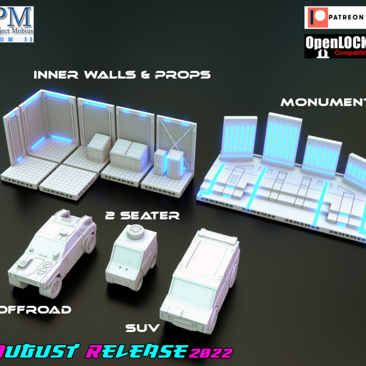 3D Printable Project Mobius Patreon 202208 by Project Mobius