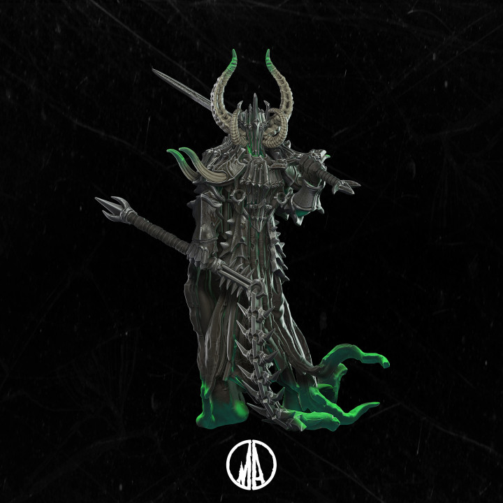 3D Printable Corrupted Knight by Monolith Arts