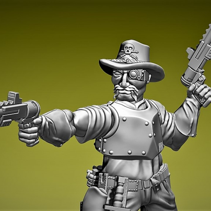 3D Printable Duster Gun Slinger by Matt
