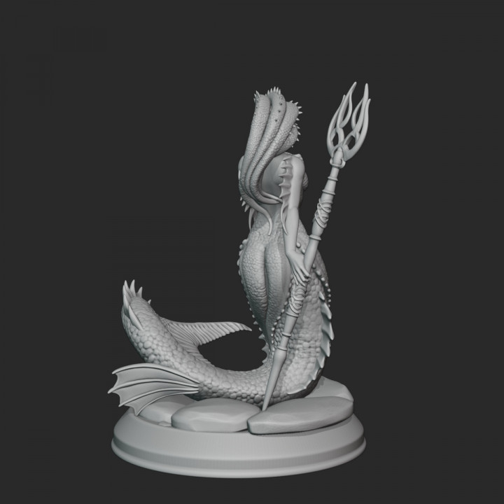 3D Printable Mermaid by TheSurrealFactory