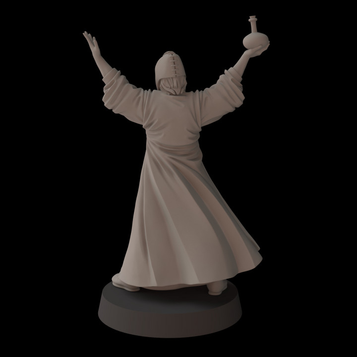 3D Printable Alchemist by Fantasy Cult Miniatures