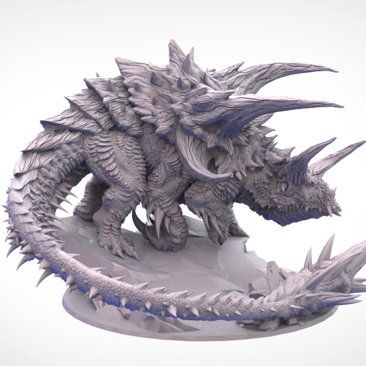 3D Printable Tarasque - OttP by Axolote Gaming