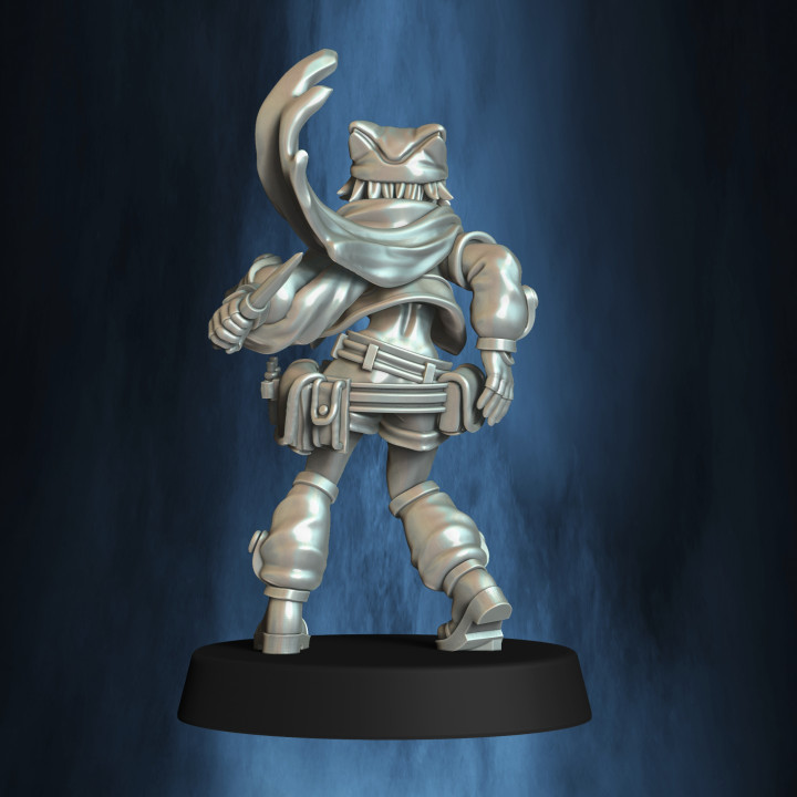 3D Printable Thief Girl "Bridget" by Amida