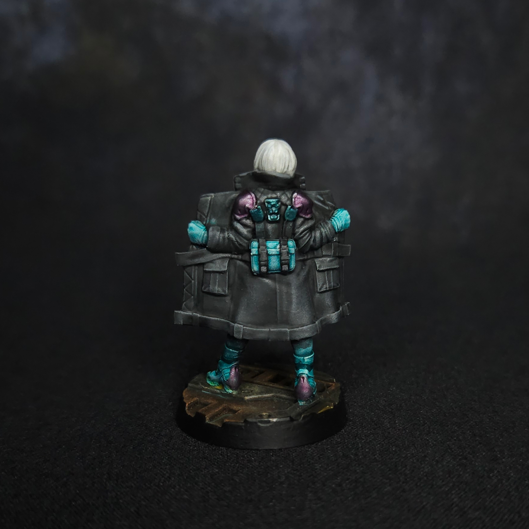3D Printable 2P HUMANOID COMBAT ANDROID by PAPSIKELS MINIATURES