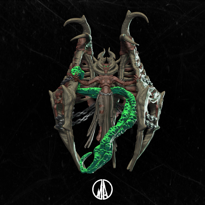 3D Printable Demon Queen by Monolith Arts