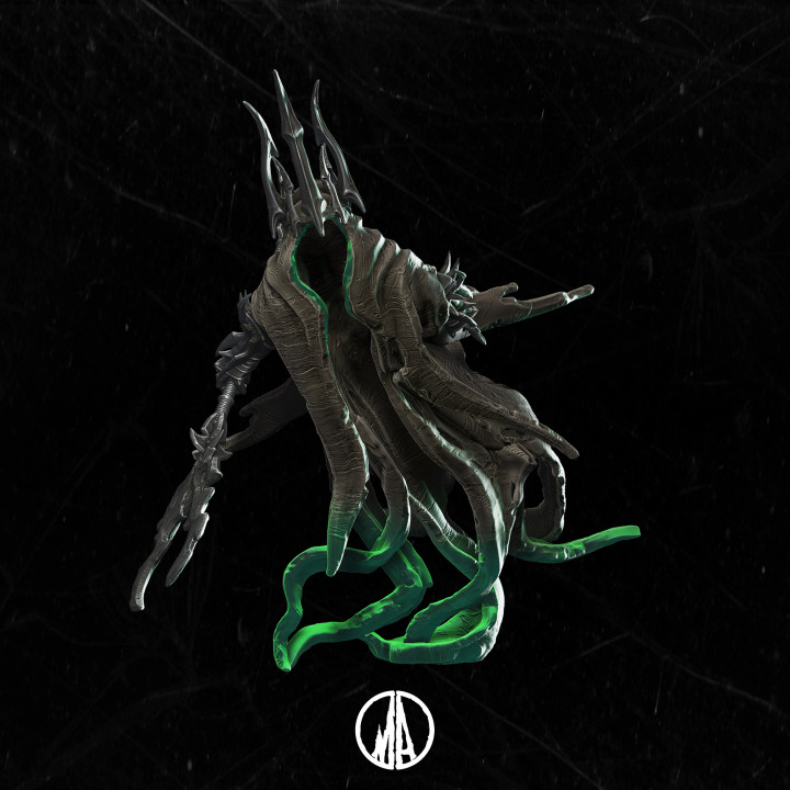 3D Printable Ghost Mage by Monolith Arts