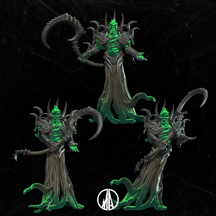 3D Printable Spiteful Sorcerer by Monolith Arts