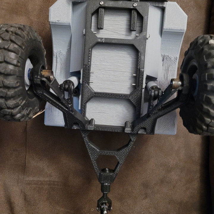 3D Printable CGRC TrailBox Off Road Utility Trailer by Chris Griggs