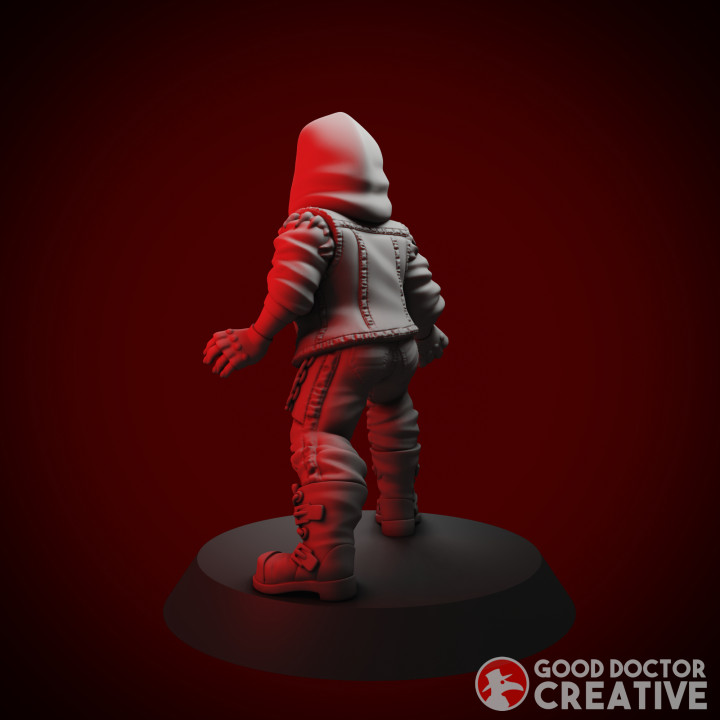 3D Printable Modern Punk Vampire - Female by Good Doctor Creative