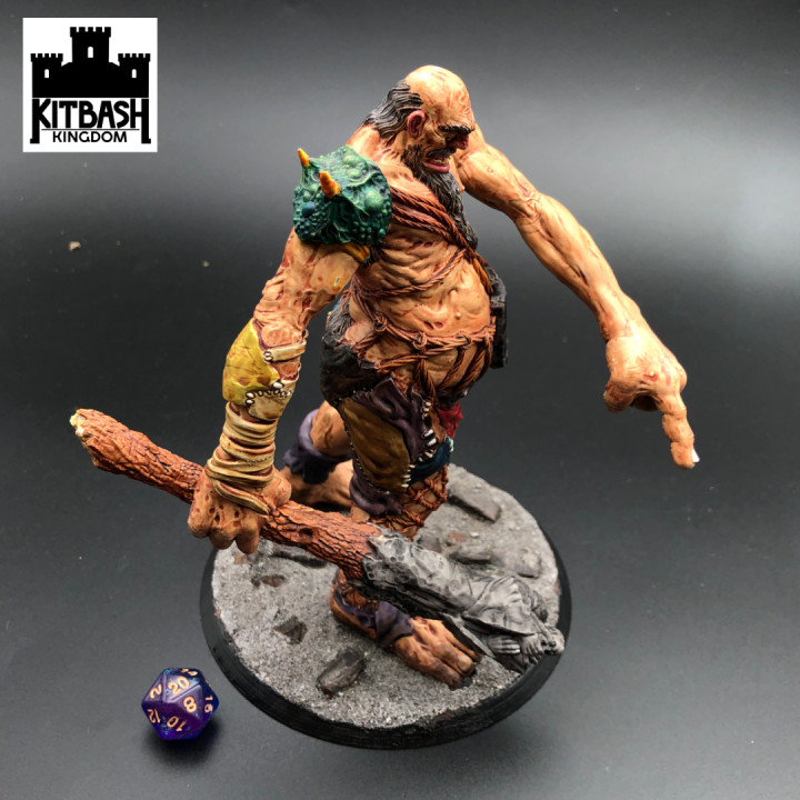 3D Printable Kitbash Kingdom - Giant - Hellsmasher Overlord by kitbash ...