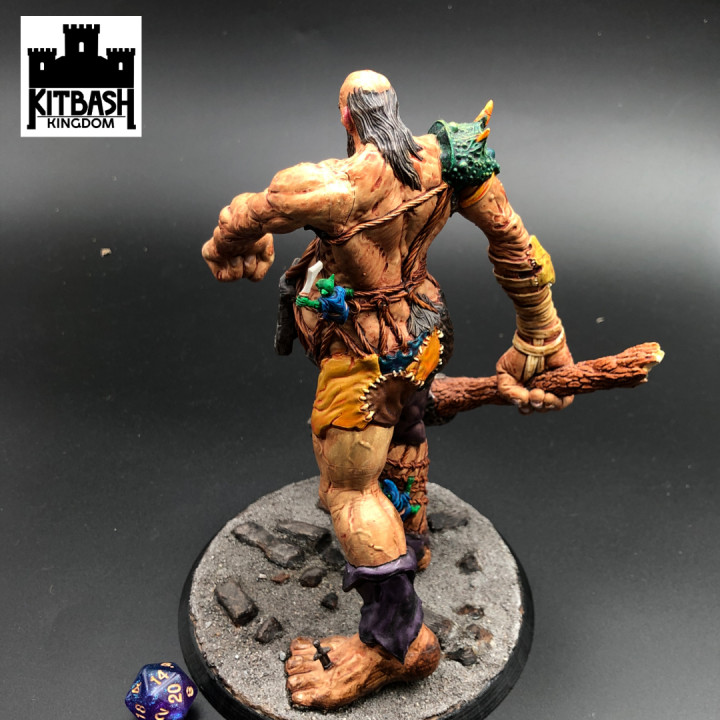 3D Printable Kitbash Kingdom - Giant - Hellsmasher Overlord by kitbash kingdom