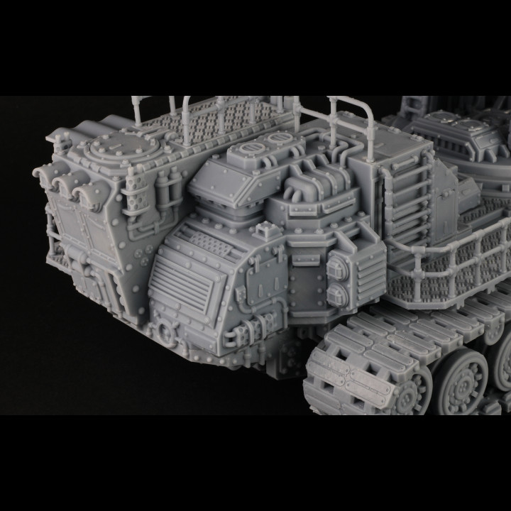 3D Printable Super-Heavy Bucket-Wheel Excavator by Tesseract Tomb