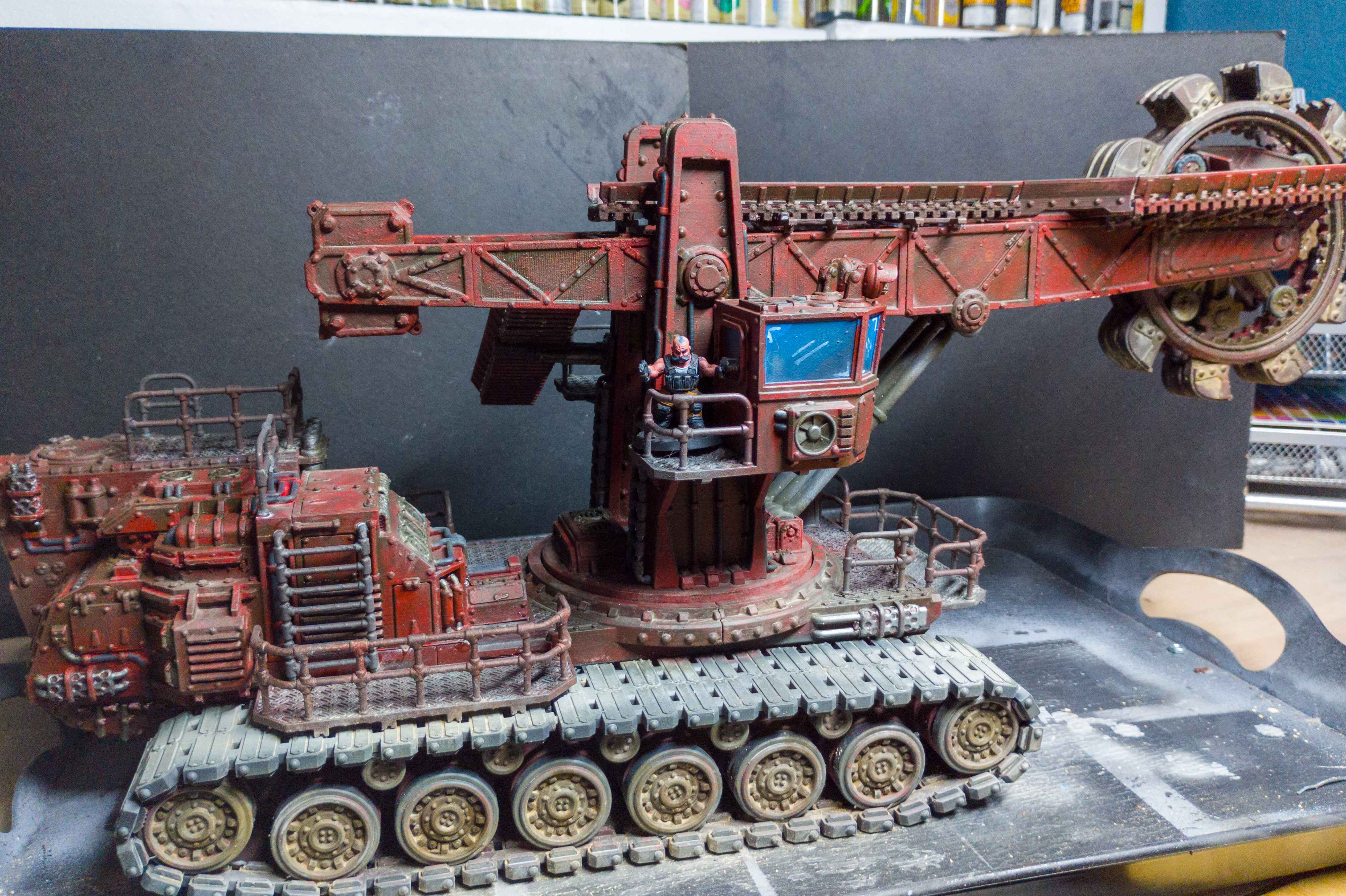 3D Printable Super-Heavy Bucket-Wheel Excavator by Tesseract Tomb
