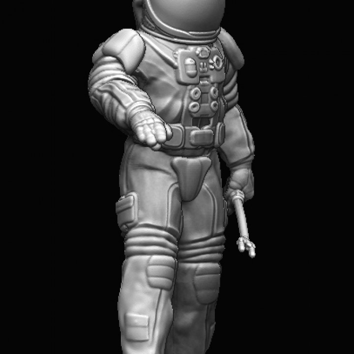 3D Printable Space Ship Crew by KLT Studio