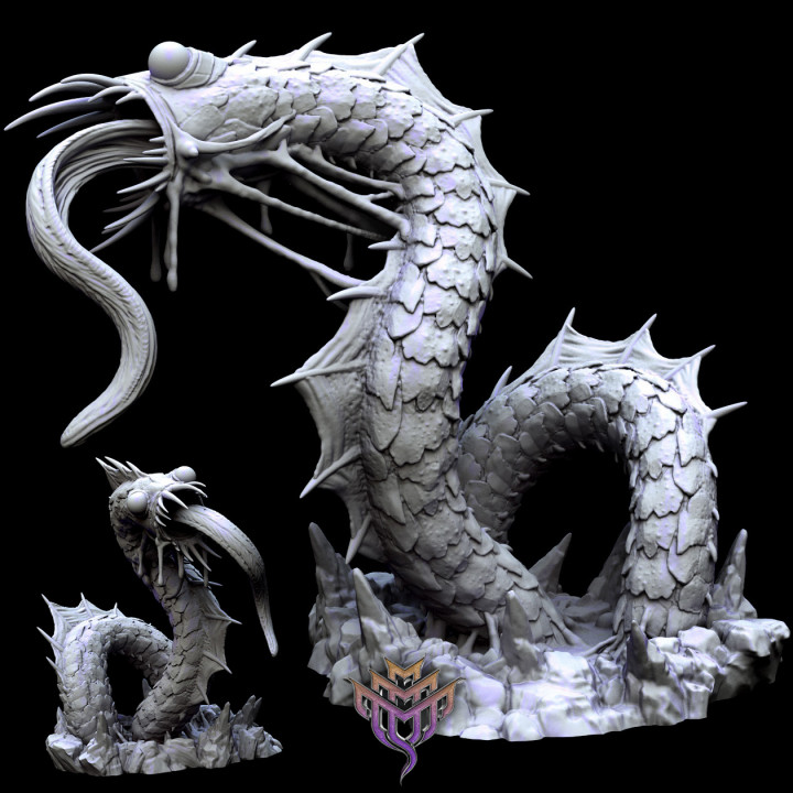 3D Printable Muk Spawn (Pose 2 of 2) by Mini Monster Mayhem