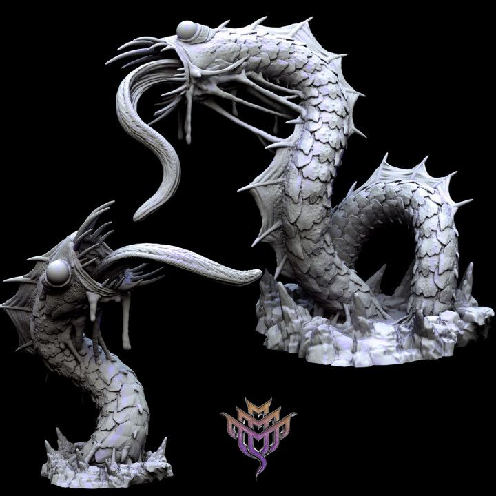3D Printable Muk Spawn (All 2 Poses) by Mini Monster Mayhem
