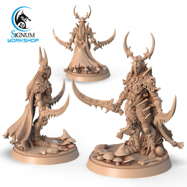 3D Printable Lernhel, The Dark Blades by Signum Workshop