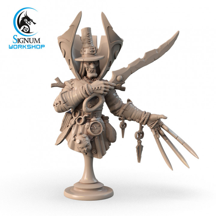 3D Printable Bust of Sir Baghead by Signum Workshop