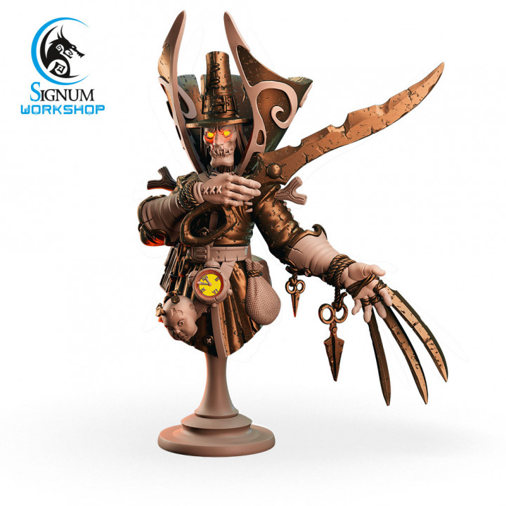 3D Printable Bust of Sir Baghead by Signum Workshop