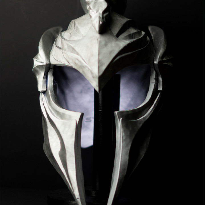 3D Printable Dragon Helmet by Stlflix