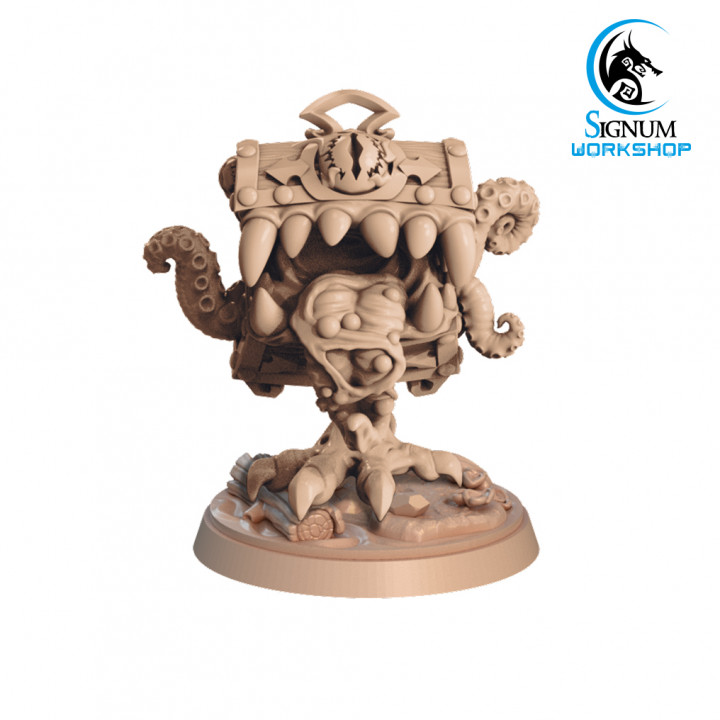 3D Printable Mimic Chest set by Signum Workshop