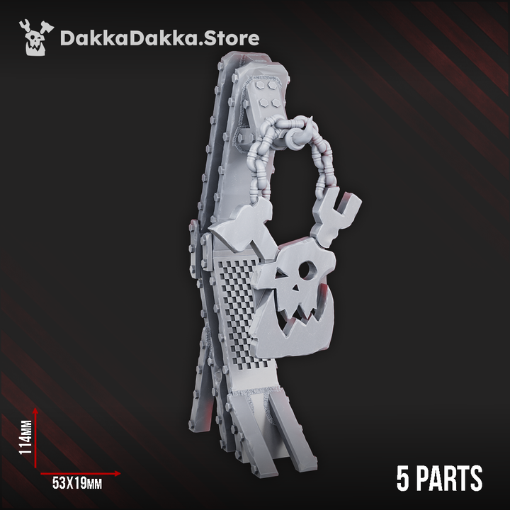 3D Printable Dakka Sign by dakkadakka.store