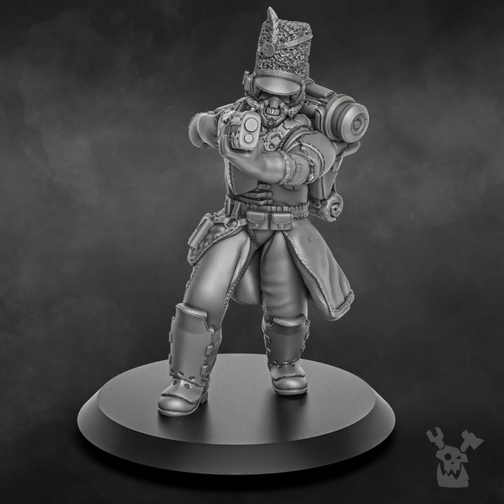 3D Printable Steam Guard Soldier by dakkadakka.store