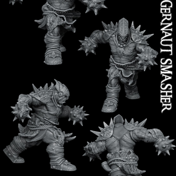 3D Printable Juggernaut Smasher by RocketPigGames