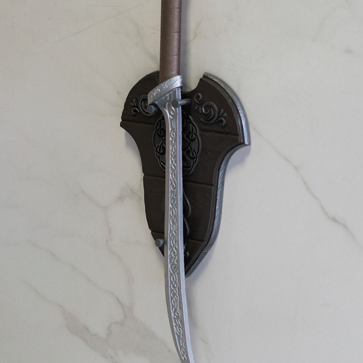 3D Printable Elven Sword by Stlflix