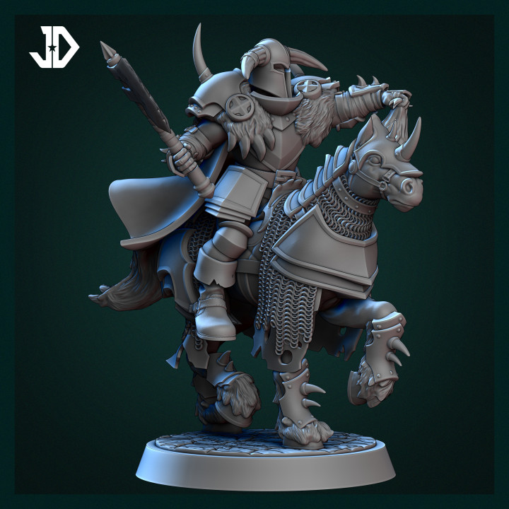 3D Printable Chaos Rider - C - Headhunter rider - Pre-supported by JD ...