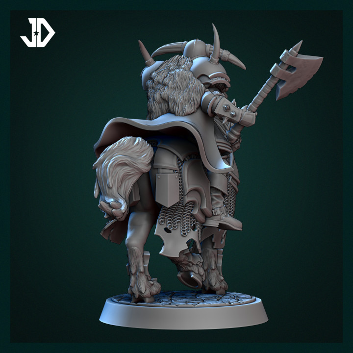 3D Printable Chaos Rider - C - Headhunter rider - Pre-supported by JD ...