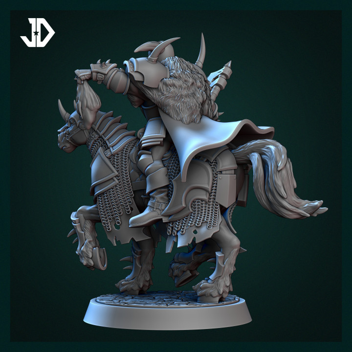 3D Printable Chaos Rider - C - Headhunter rider - Pre-supported by JD ...
