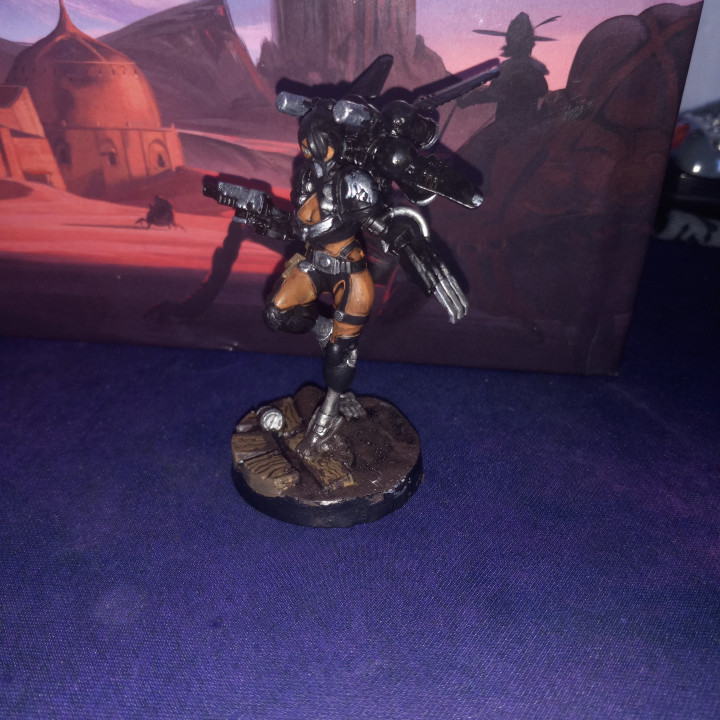 3D Print of Raven guard anime figurine by nkilburg