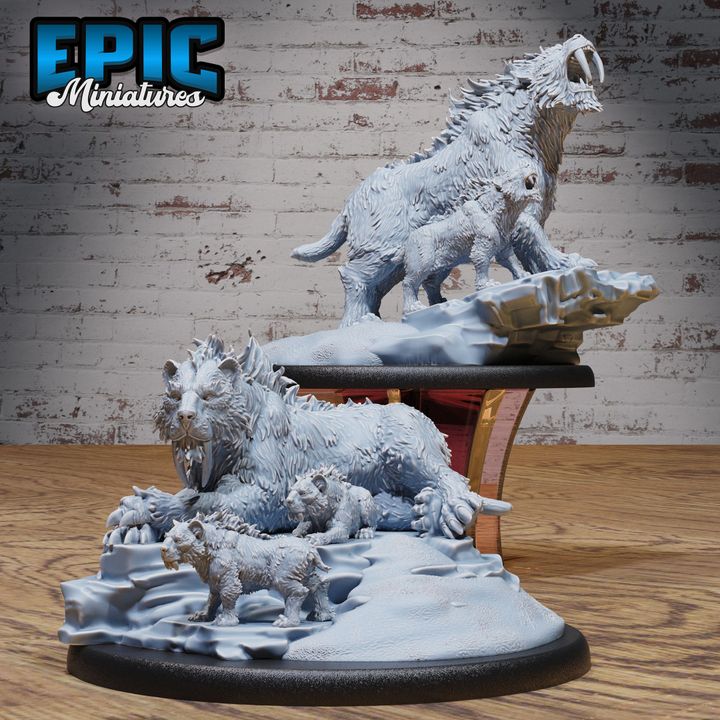 3D Printable Ancient Cold Set / Winter & Ice Encounter / Frost Lands ...