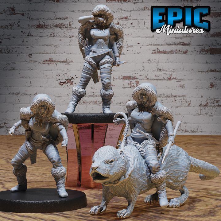 3D Printable Ancient Cold Set / Winter & Ice Encounter / Frost Lands ...