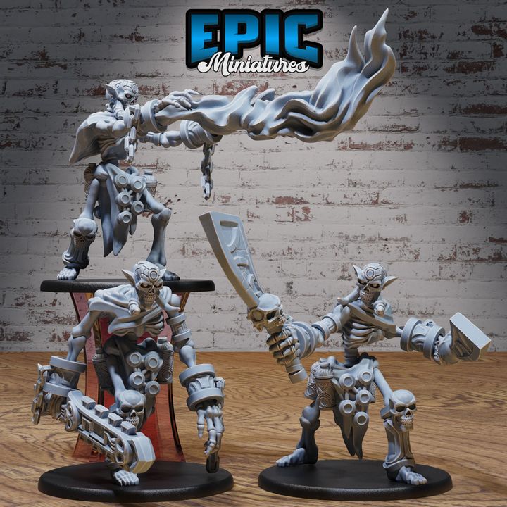 3D Printable Haunted Catacombs Set / Zombie & Skeleton Encounter ...