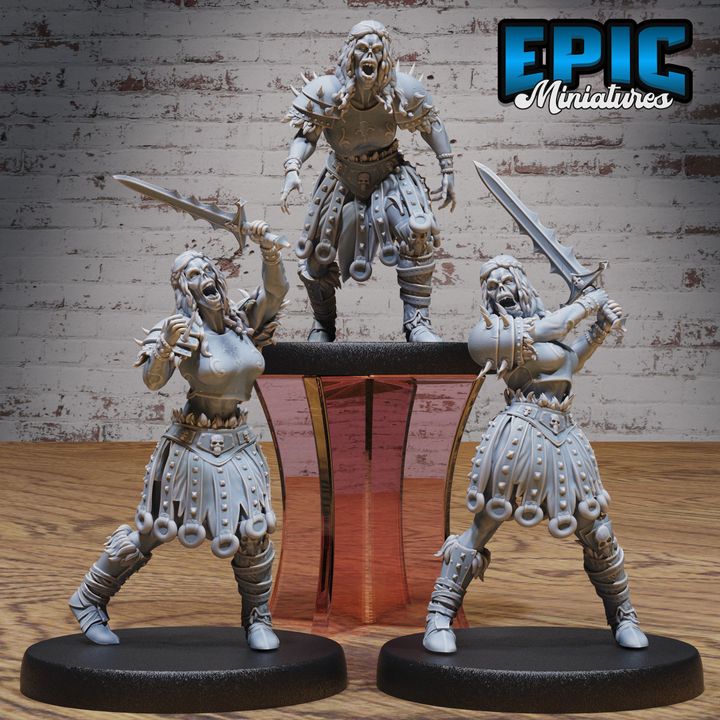 3D Printable Haunted Catacombs Set / Zombie & Skeleton Encounter ...