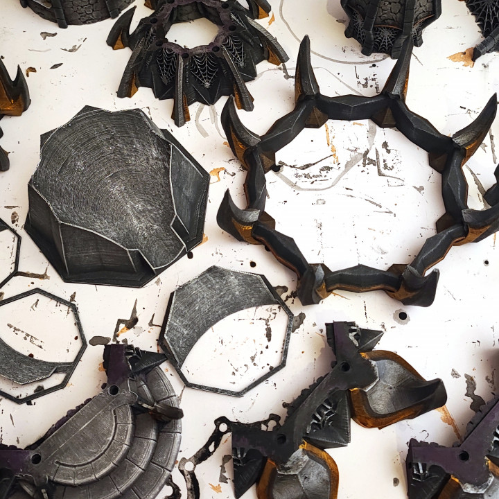 3D Printable Spider Tower Complete by Dani Amengual