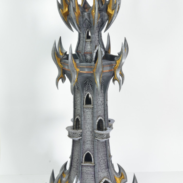 3D Printable Spider Tower Complete by Dani Amengual