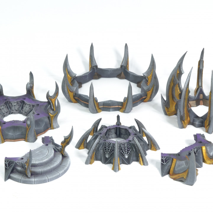 3D Printable Spider Tower Complete by Dani Amengual