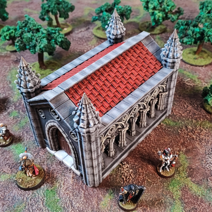 3D Printable [Commercial License] Small Chapel STL by Dani Amengual