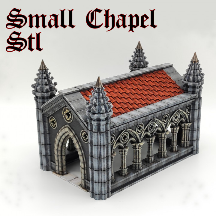 3D Printable [Commercial License] Small Chapel STL by Dani Amengual