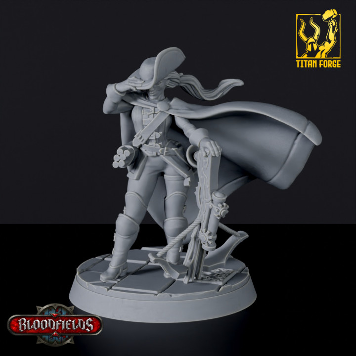 3D Printable Vampire Hunters by Titan Forge Miniatures